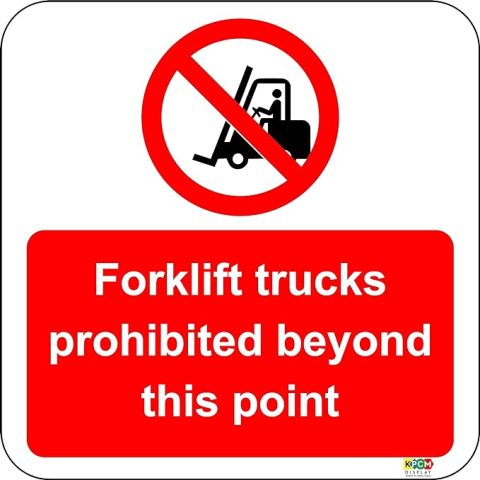 The Top 7 Forklift Safety Signs Every Operator Should Know!
