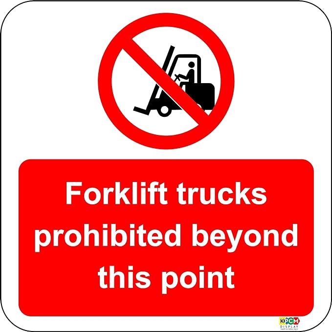 The Top 7 Forklift Safety Signs Every Operator Should Know!
